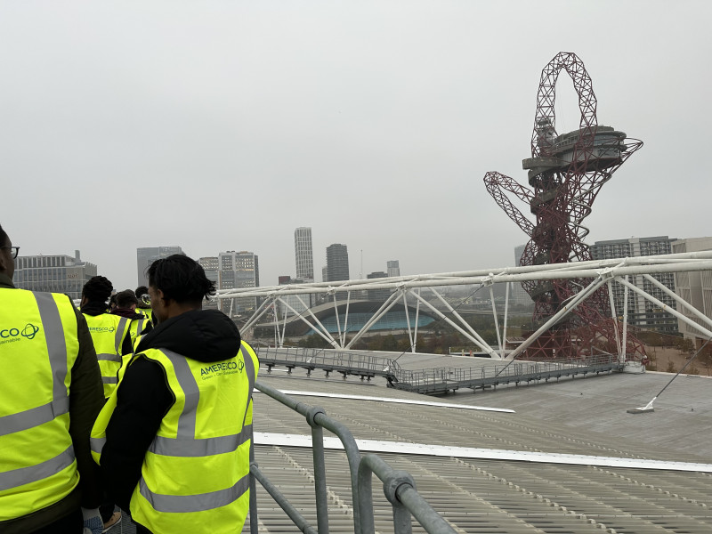 SEMS students first to see the London Stadium Solar panel project: QMUL ...