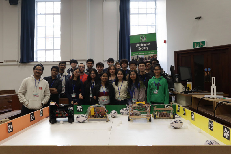 Electronics Society takes third place at Unibots: QMUL School of ...