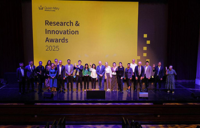 David Lockwood's Work is Recognised at the QMUL’s Research and ...