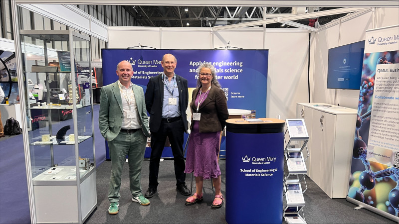 SEMS technology showcased at the Advanced Materials Show at the NEC in ...