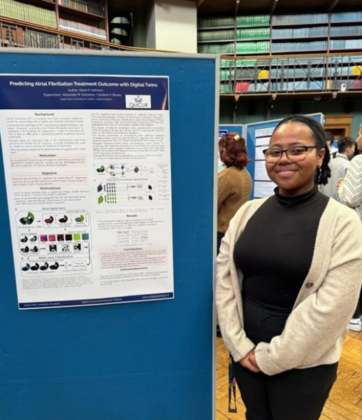 QMCUR student Kiane Princiss Johnson co-authored an article accepted ...